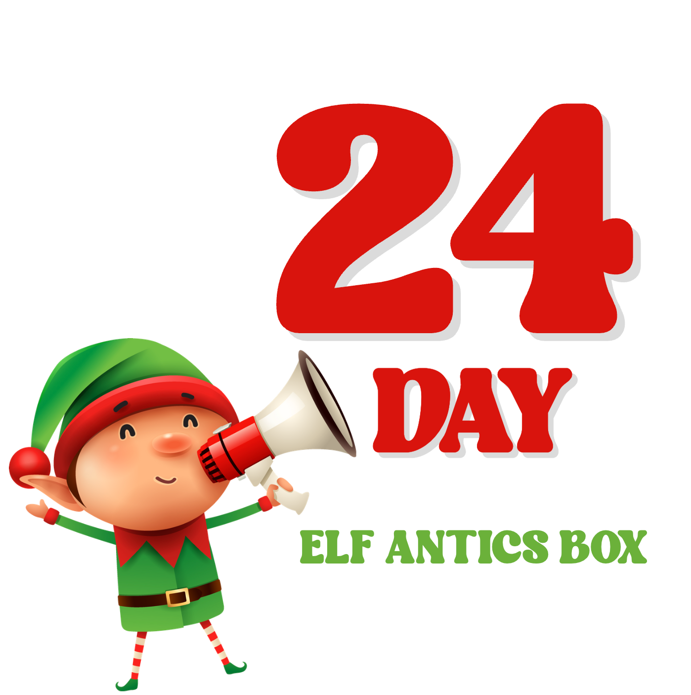 24 Days of Elf Antics Box | Stress-Free Christmas Elf Ideas – Pix and ...